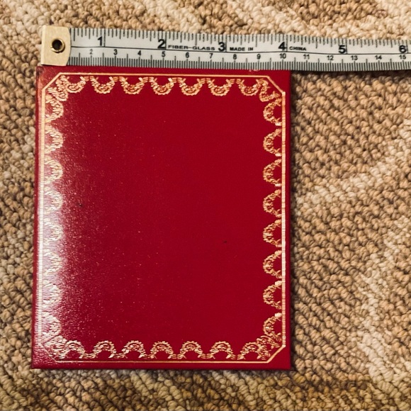 Cartier | Accessories | Cartier Receipt Holder 4 X 4 34 | Poshmark